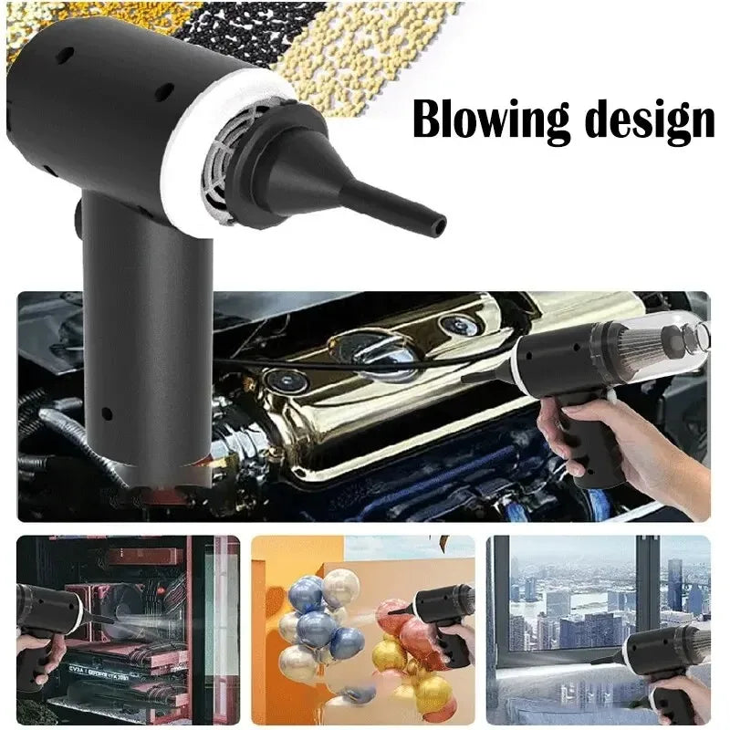 Wireless Car Vacuum Cleaner 9000pa USB Charging 1200mAh Portable ...
